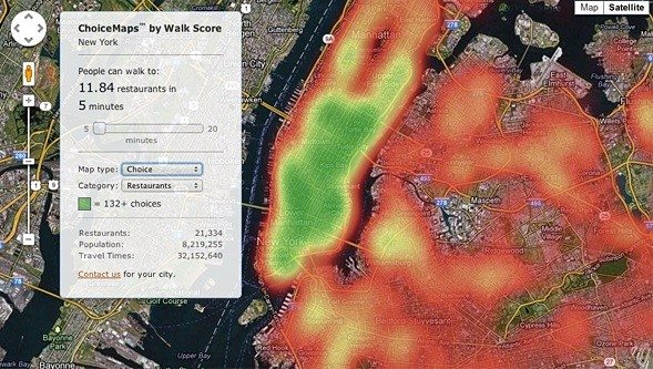 New Walk Score tools provide more neighborhood insights - Inman